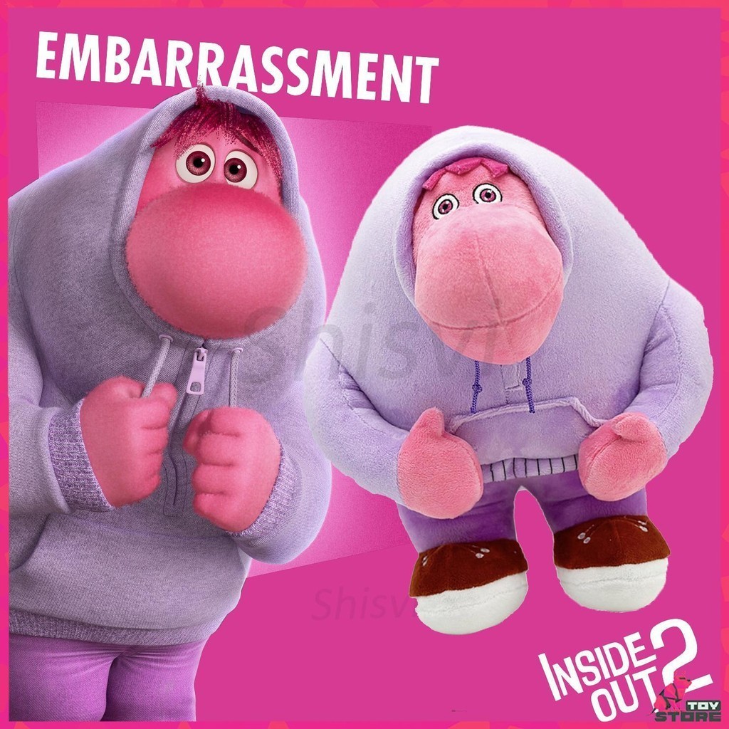Inside Out 2 Plush,40cm Disney Anxiety Soft Stuffed Plush Dolls Cute ...