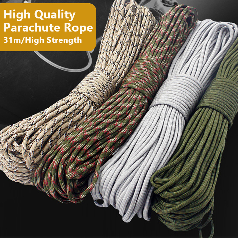 【Ship in 24h】 100M Paracord Rope 9 Strand Core 550 Military Camping ...