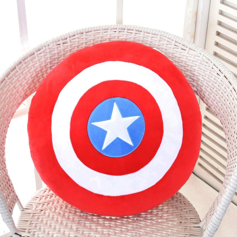 40cm The Avengers Captain America 2 Shields Plush Pillow Cushion ...