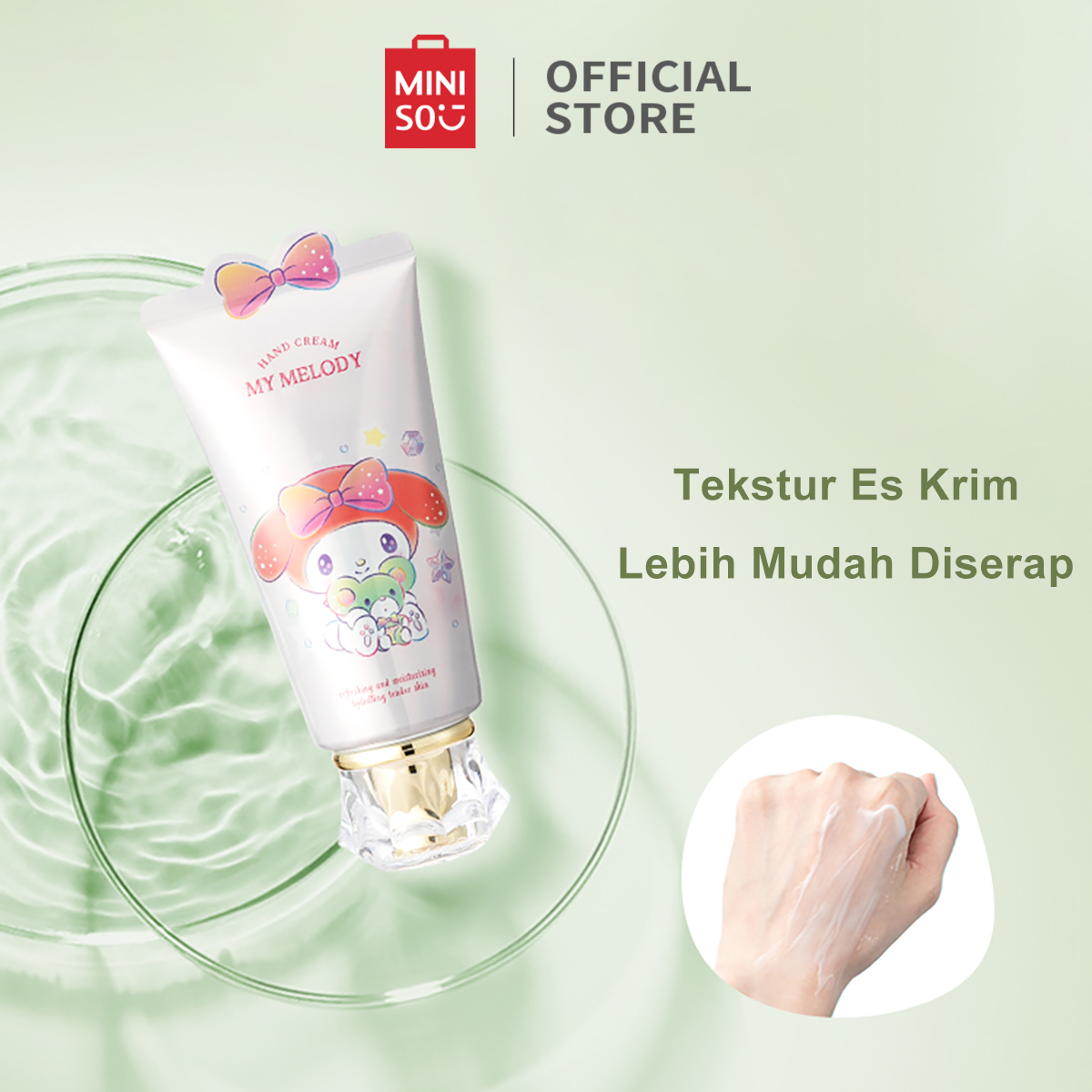 Miniso x Sanrio Hand Cream Moisturizing Hydrating Hand Cream Light ...