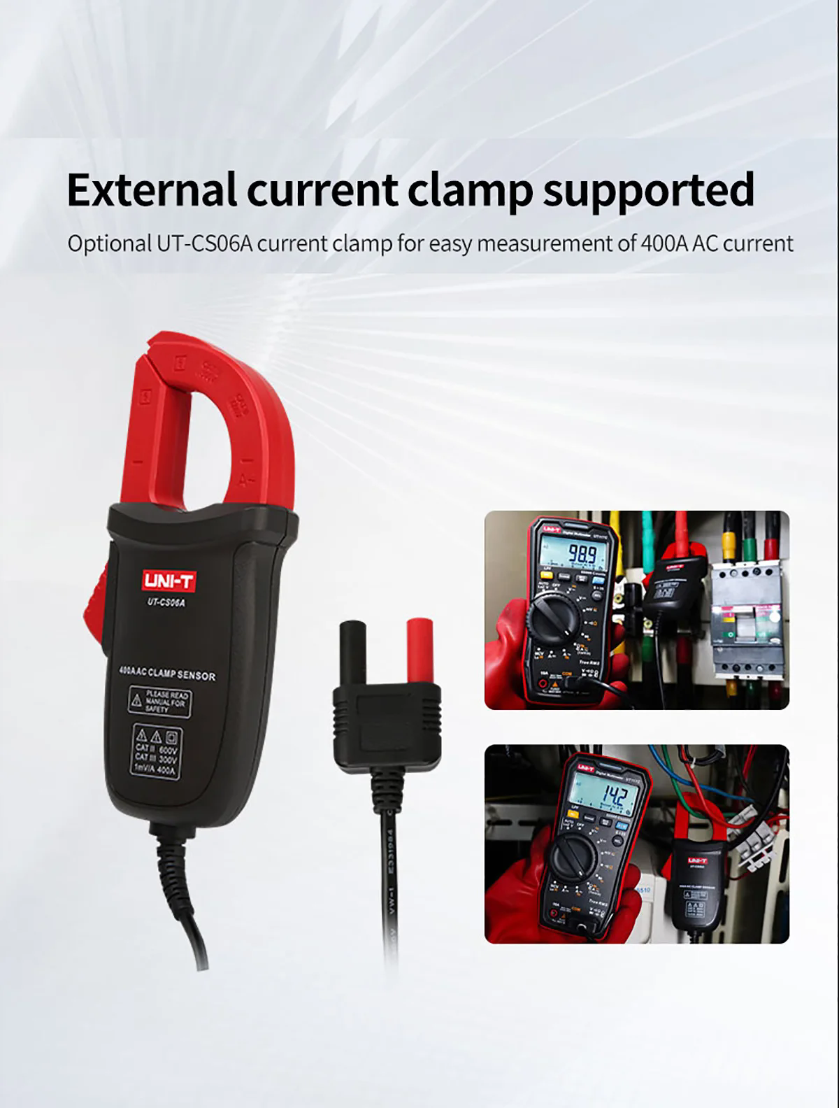 UNI-T UT117C Bluetooth Digital Multimeter 60000 Counts Professional ...
