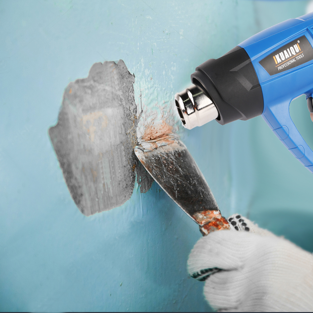 Hot Air Gun 2000W Variable Temperatures Hot Air Blower 220V Hand-held ...