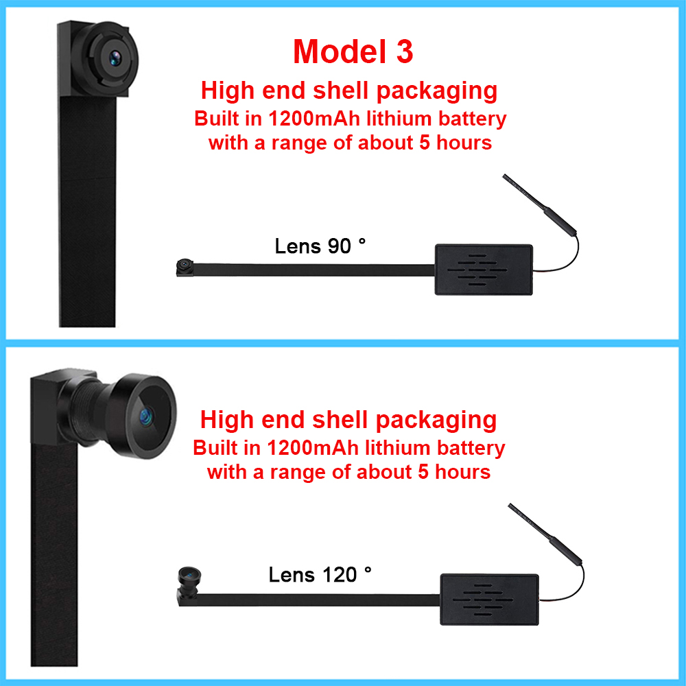 CCTV 4K Mini DIY Hidden Camera WIFI Smartphone APP to Watch Security ...
