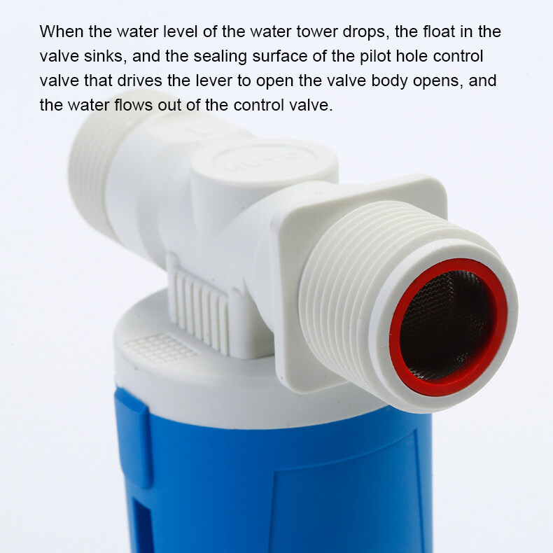 Automatic Water Level Control Valve 1/2'' | 3/4'' Top & Side Entry ...
