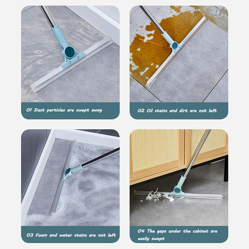 *READY STOCK AT MALAYSIA*New Magic Silicone Broom Scraper Retractable ...