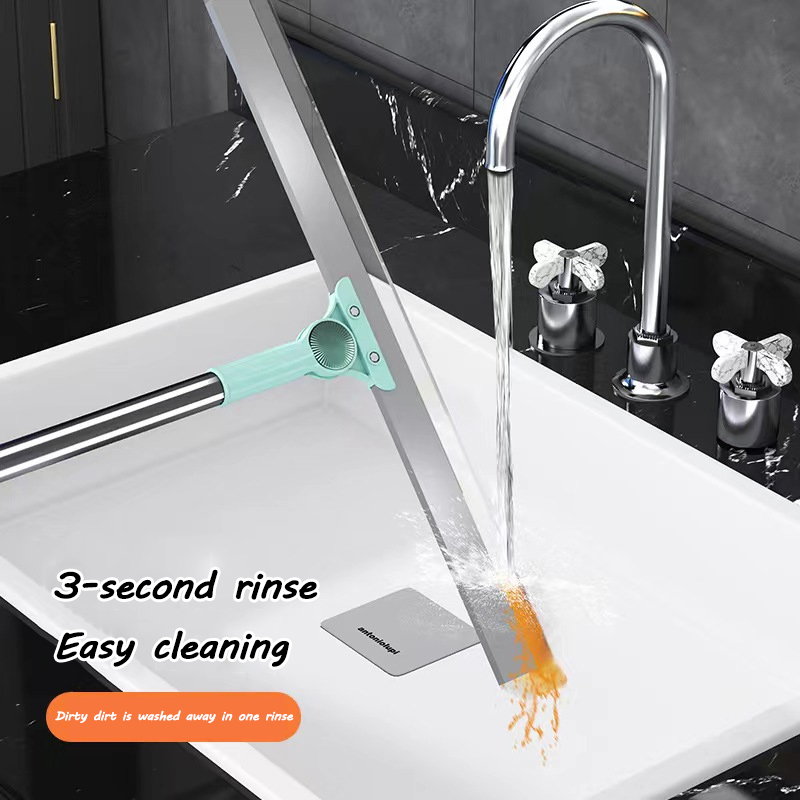 *READY STOCK AT MALAYSIA*New Magic Silicone Broom Scraper Retractable ...
