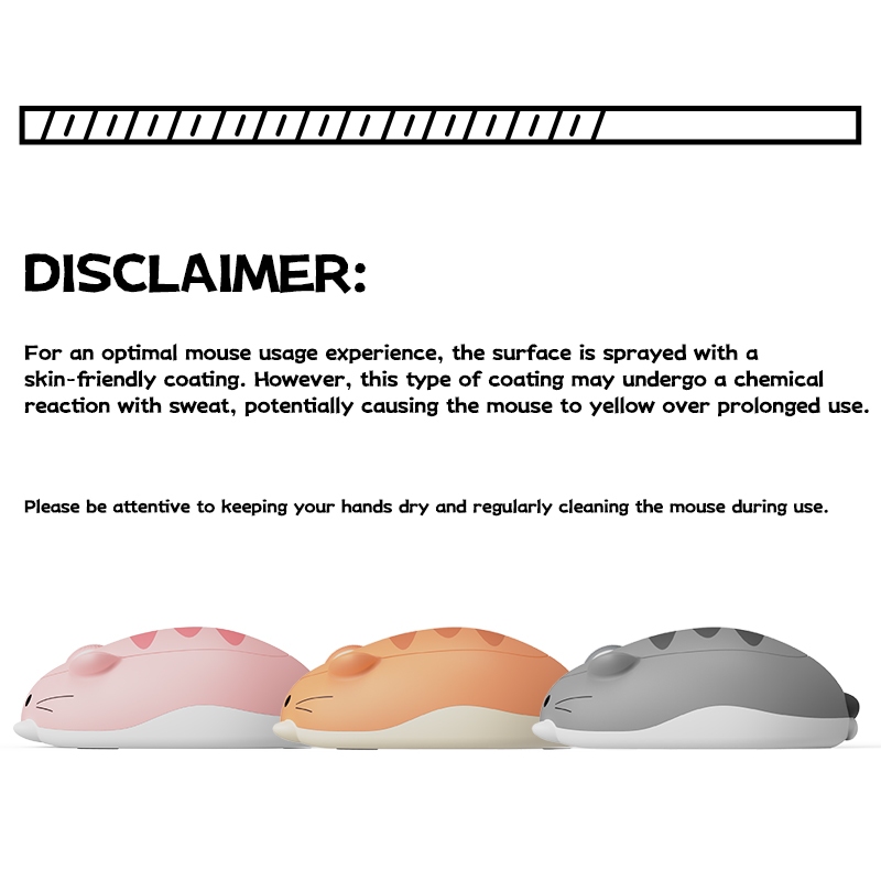 Akko Cat Theme Wireless Gaming Mouse, 2.4G GHz with a USB Receiver ...