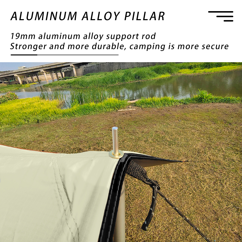 Black Coating Flysheet Outdoor Camping Black Coated Fly Sheet ...