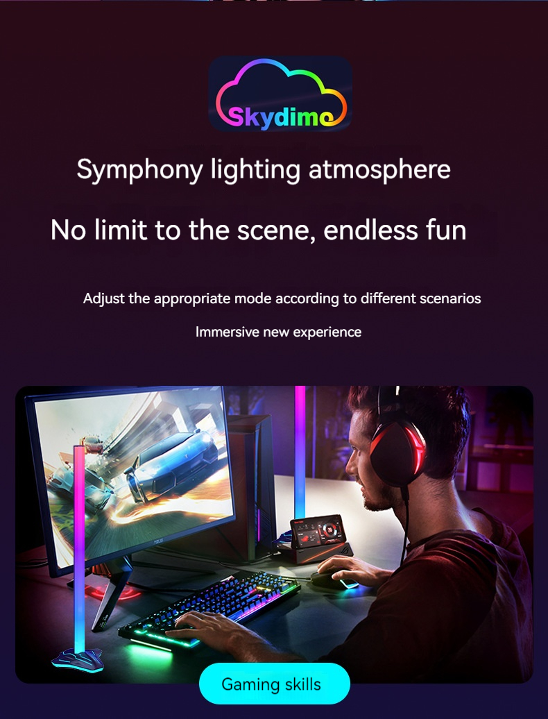 Ambilight Ambient Desktop Lamp Sync with Computer Monitor, Immersion PC ...