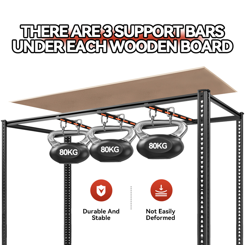 【Worry Free Refund】MOOM Rack 180*60*210CM Can Withstand A Weight Of ...