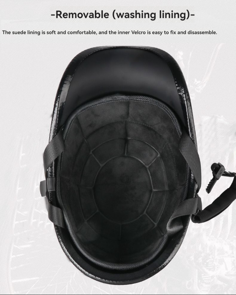 【HOT SALE】⚡COD⚡ Available Retro Helmet Scoop Hat Harley HelmetSummer ...