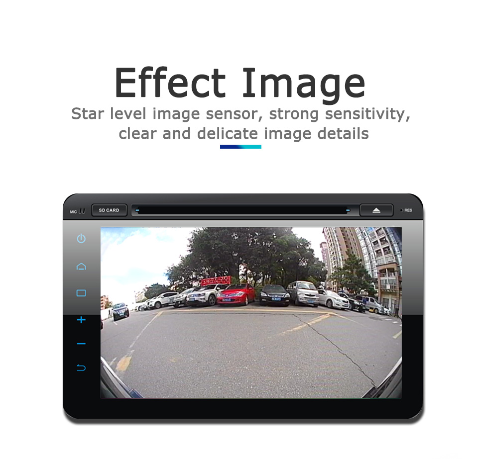 Smartour AHD 720P CCD Car Rear View Camera 170 Degree Fisheye Len Full HD Night Vision Vehicle ...