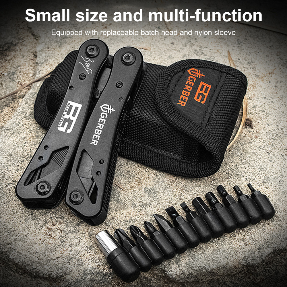 [Ready Stock] 16 In 1 Folding Pocket Multi tool With Needle Nose Pliers ...