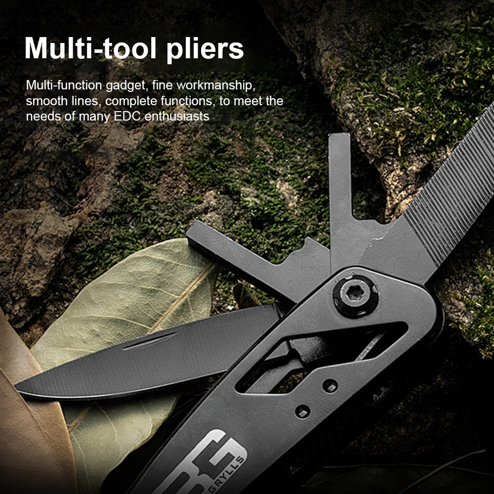 [Ready Stock] 16 In 1 Folding Pocket Multi tool With Needle Nose Pliers ...