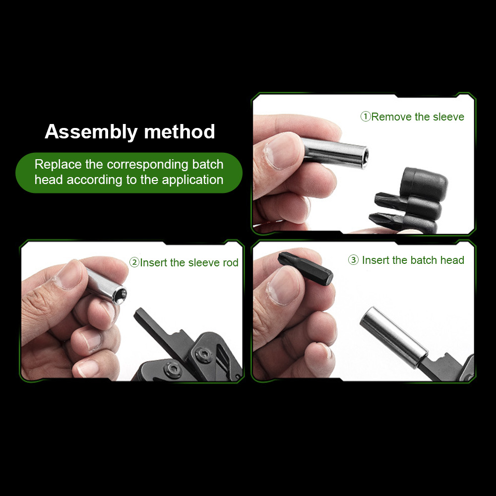 [Ready Stock] 16 In 1 Folding Pocket Multi tool With Needle Nose Pliers ...