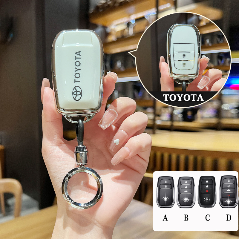 TPU Car Key Cover For Toyota Innova/Rocoo/Fortuner/Camry/GR SPORT/Chr ...