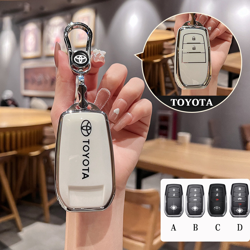 Toyota Car Remote Key Case For Toyota Innova/Rocoo/Fortuner/GR SPORT ...