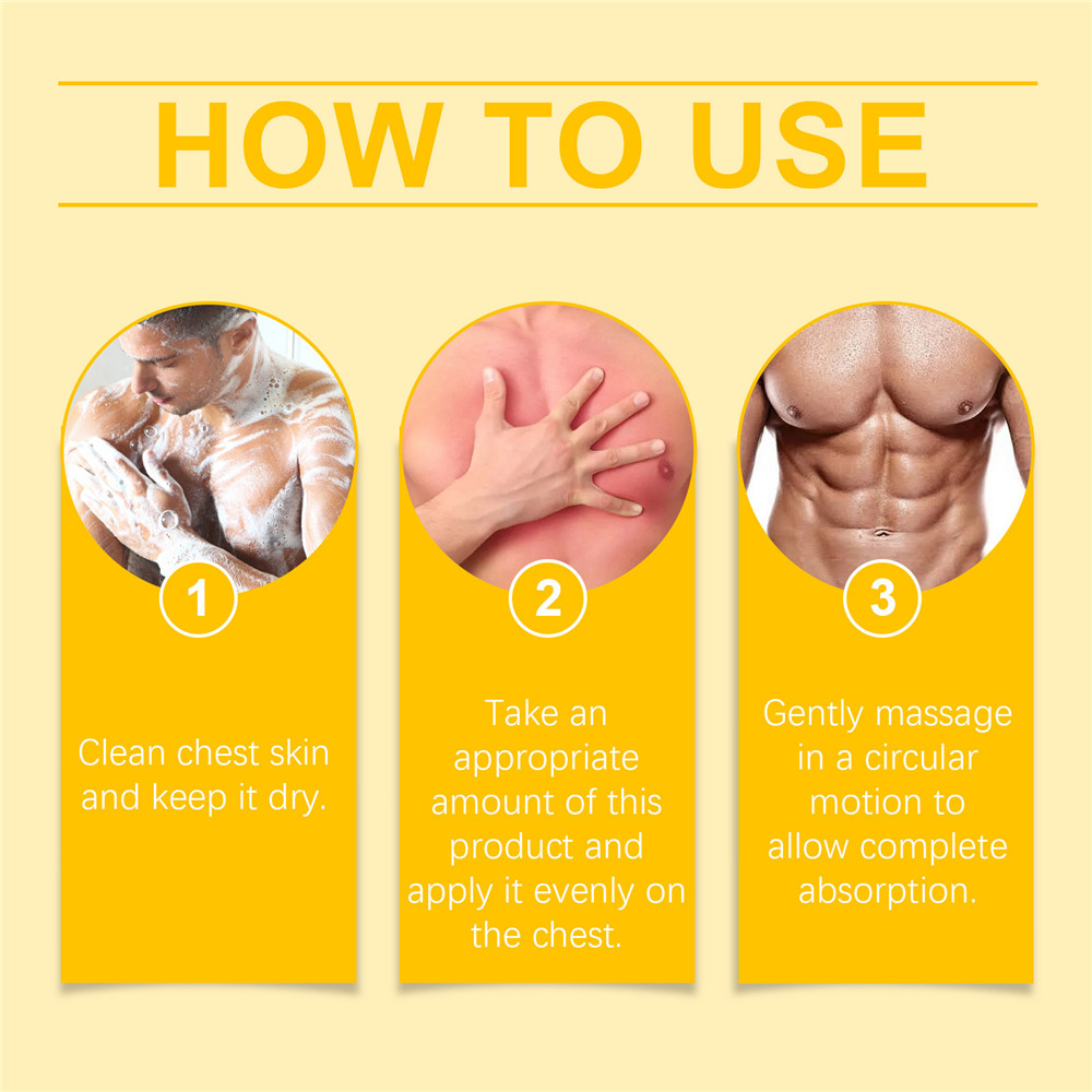 Ready Stock 30ml Bee-Venom Gynecomastia Relief Oil Easy Applying Chest ...