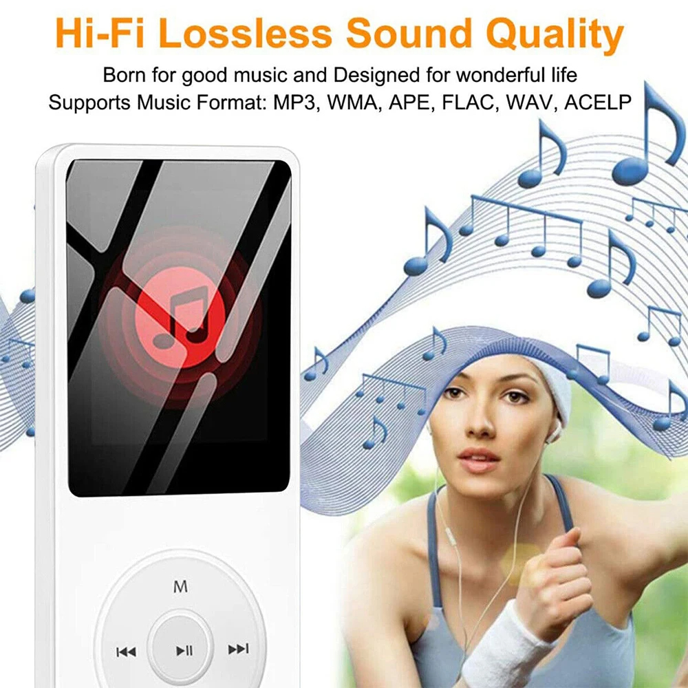 Mini Mp3 Player Portable Bluetooth 5.4 Music Player Music Stereo Player ...