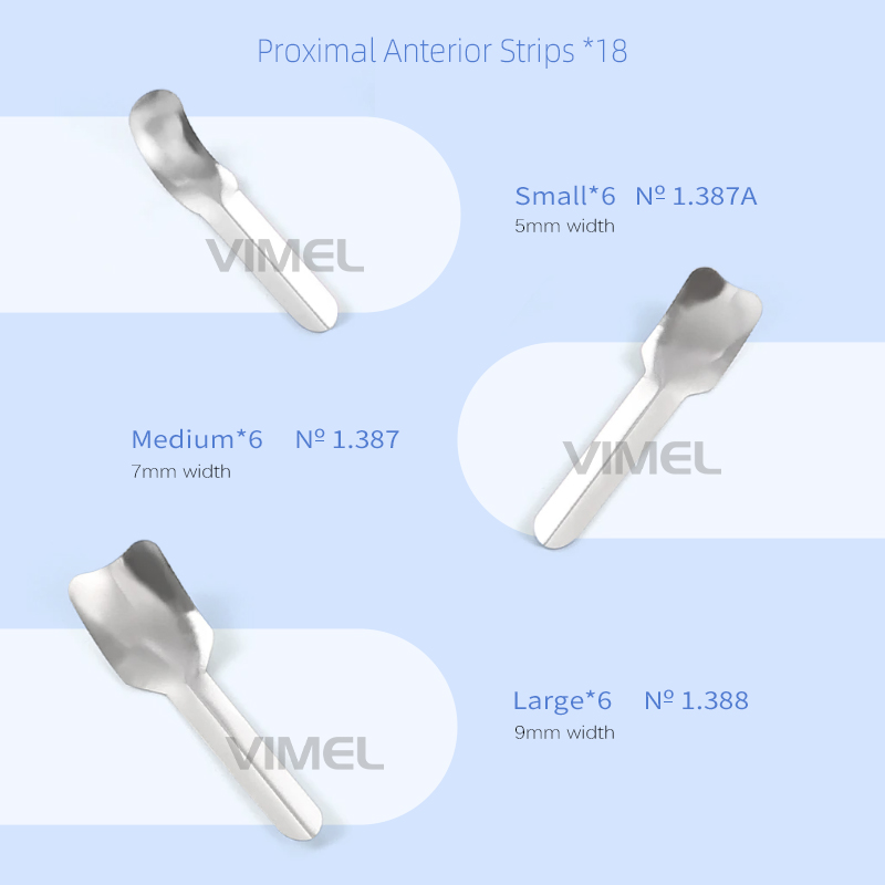 Dental Proximal Anterior Strips Twin Anterior Matrices Tooth Adjacent ...