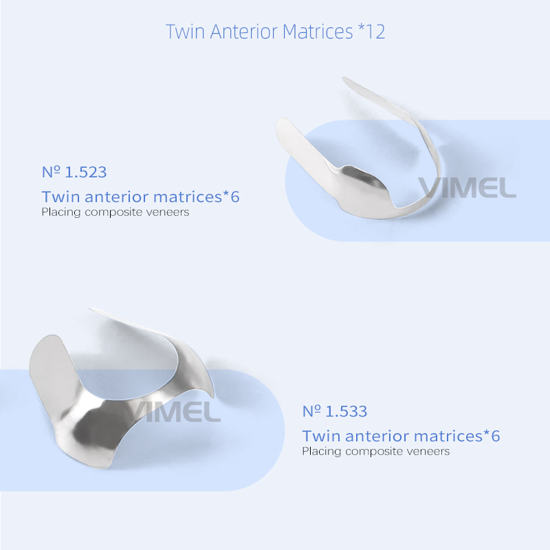 Dental Proximal Anterior Strips Twin Anterior Matrices Tooth Adjacent ...