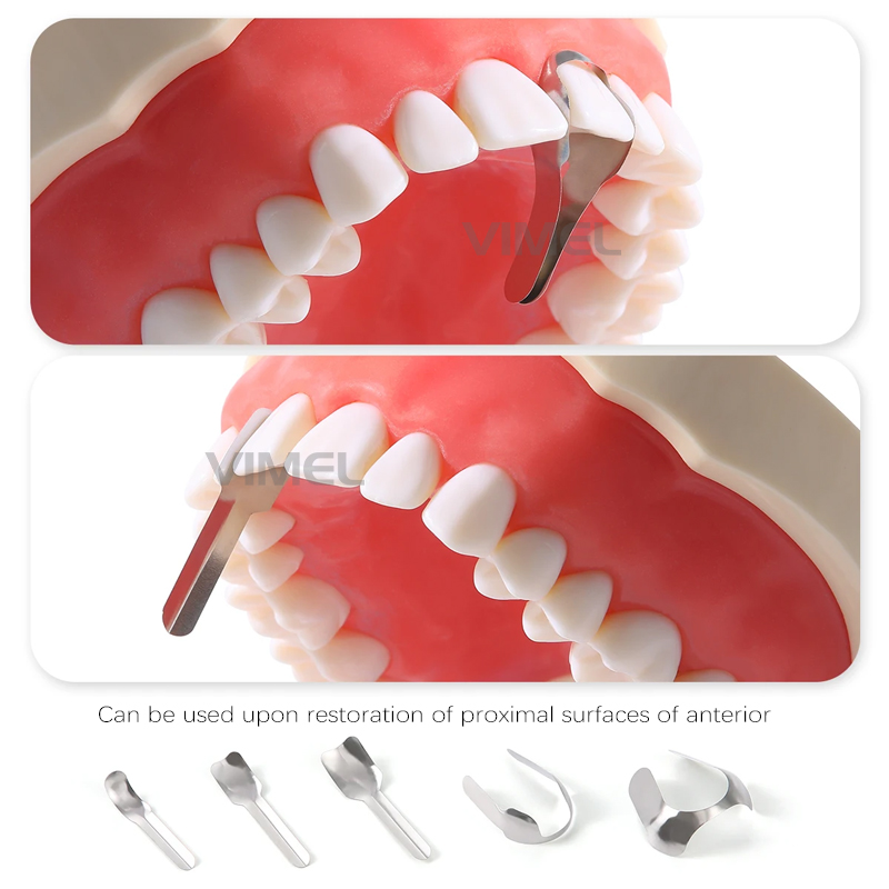 Dental Proximal Anterior Strips Twin Anterior Matrices Tooth Adjacent ...