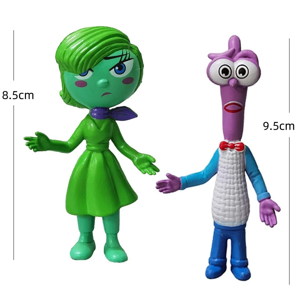 New Inside Out 2 Figure Set Sadness Disgust Fear Joy Action Figurine ...
