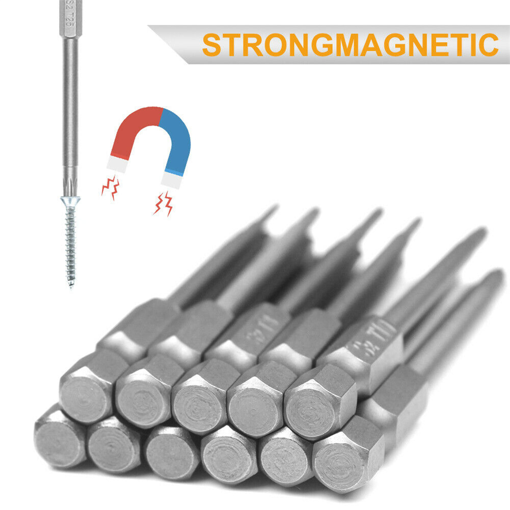 Torx Screwdriver Bit Set Star Head Tamper Proof Security Drill Bit Set ...