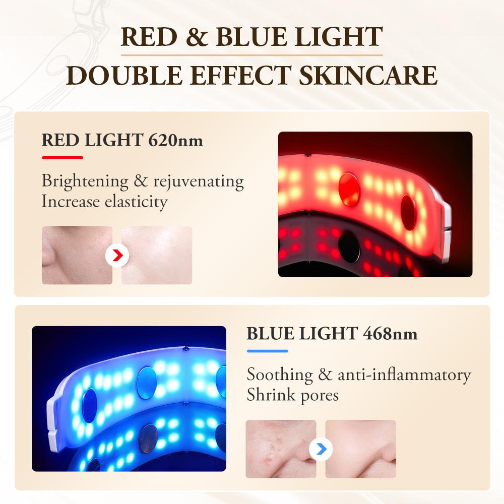 ANLAN Shining V shape Face Lifting Slimming Device Heat Vibration/EMS ...