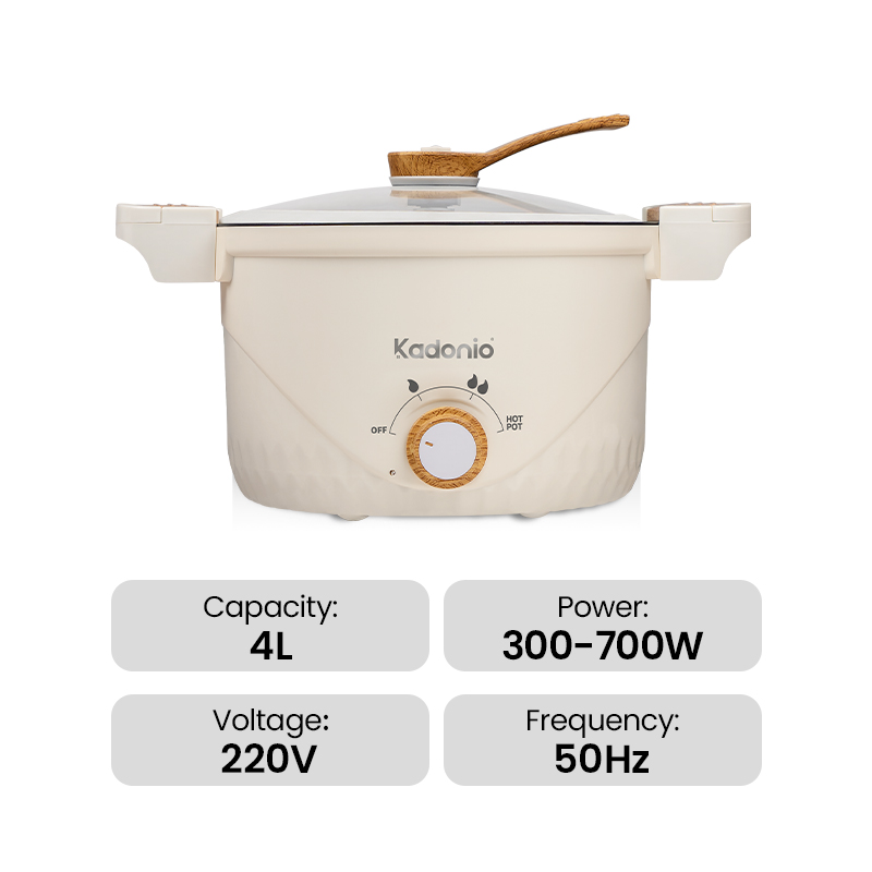 KADONIO 3L 4L Electric Cooker Electrik Micro Pressure Cooker Multifunction Cooker Multi Cooker ...