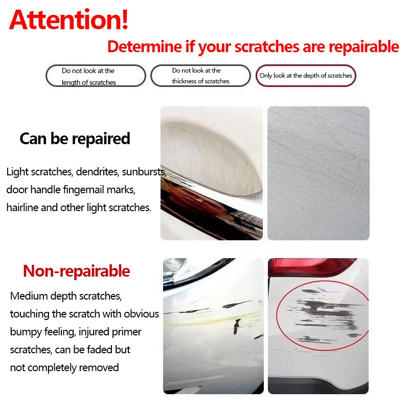 No Scratches! Car Scratch Remover Car Polish Cream Scratch Remover ...