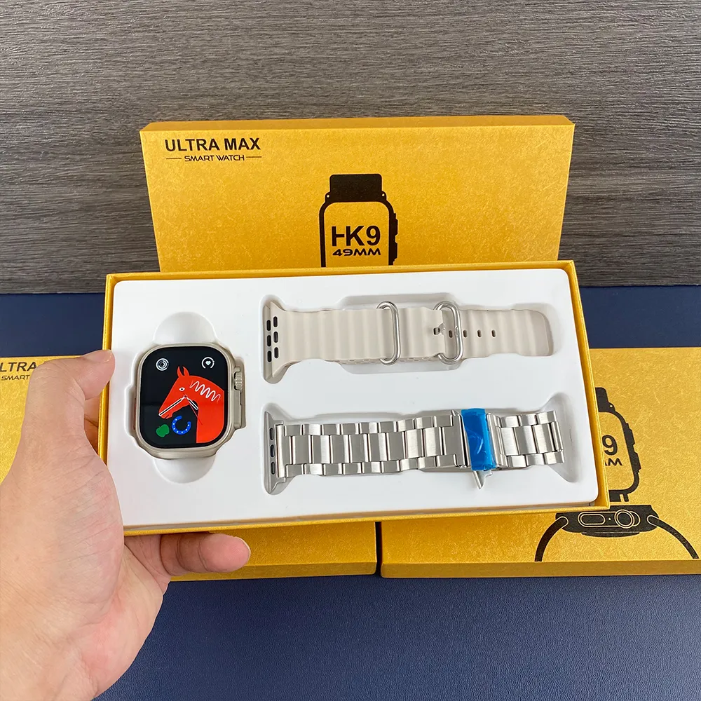 Smart Watch HK Ultra 9 2in1 Ultra 49mm Series 8 Smartwatch Male BT Call ...