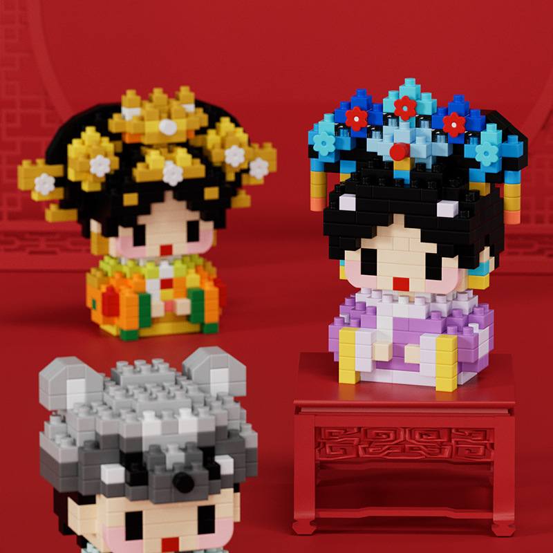 Palace Drama Character Model Building Block Toy Gift | Shopee Malaysia