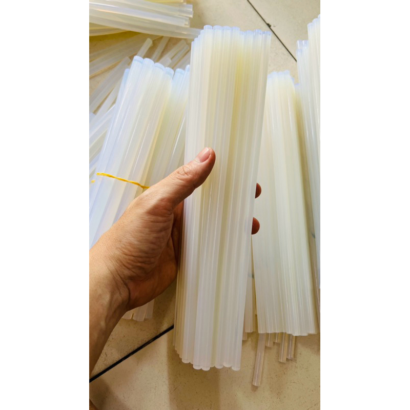 Combo of 20/50/100 small candle glue sticks 20cm x 7mm long | Shopee ...