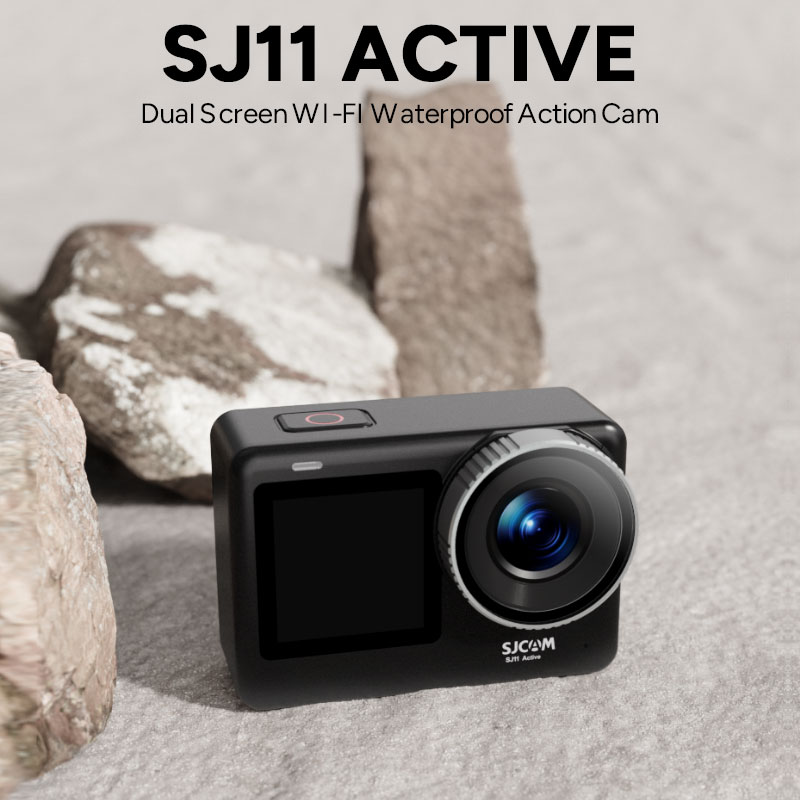 SJCAM SJ11 4K Action Camera, 5M Waterproof Underwater, Motorcycle ...