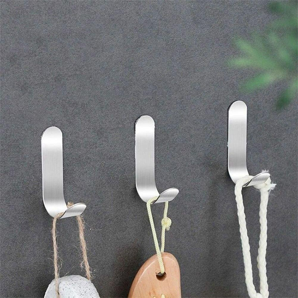 Combo of 5/10 Super Sticky Heavy-Duty Wall Hangers No Need to Drill ...