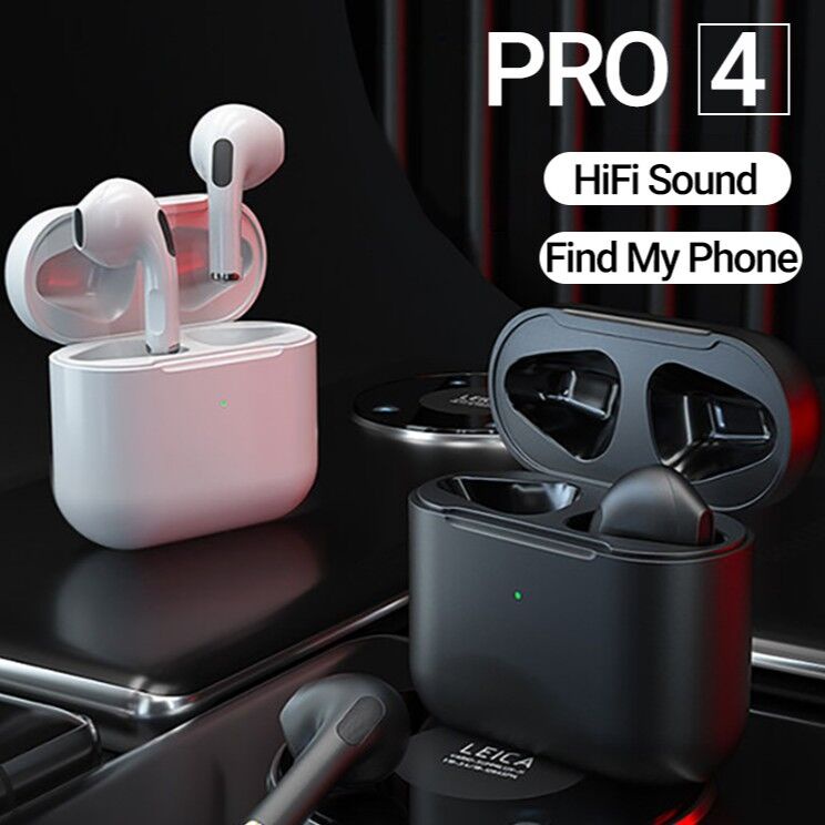 HQAi Pro4 TWS Wireless Earphones Pro 4 Bluetooth Headphone Earbuds ...