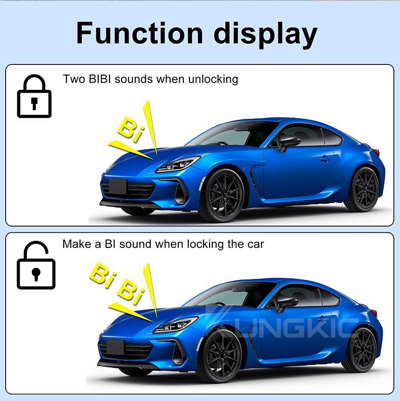 For Subaru BRZ Toyota GR86 2021 2022 2023 2024 Lock Car Buzzer Vehicle ...