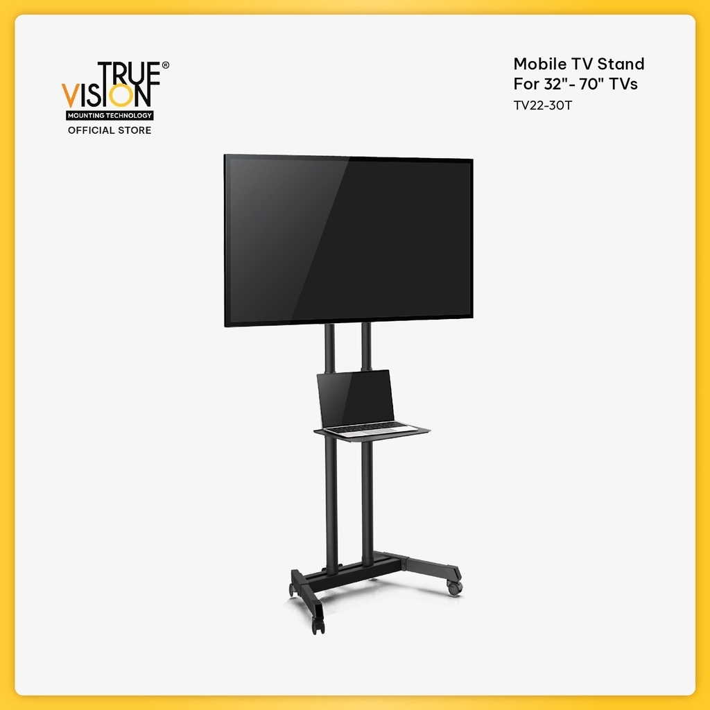 TV Stand TV monitor stand Portable TV Trolley Stand Mount Bracket Smart ...