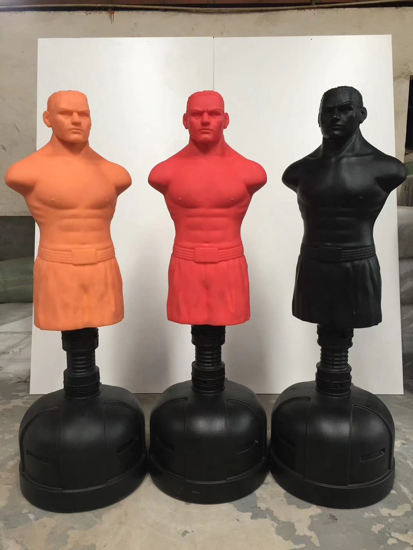 Silicone humanoid sandbag human boxing target boxing taekwondo fighting ...