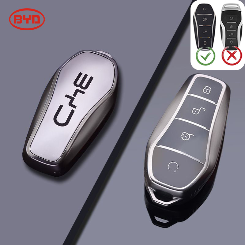 BYD M6 ATTO3 shark atto2 SEAL U keychain BYD dolphin/seal key cover High-end key case BYD tang ...
