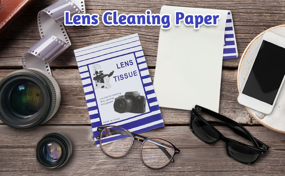 TechEyes Lens Cleaning Wipes Lens Tissue for Camera Lenses/Microscopes ...