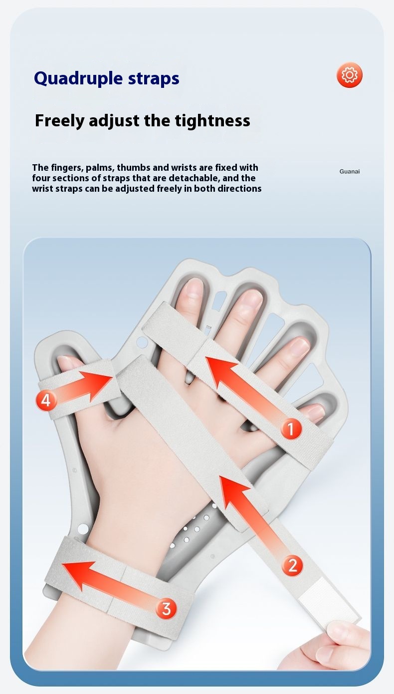 Pro Medical Finger Orthotics Fingerboard Stroke Hand Splint Training ...