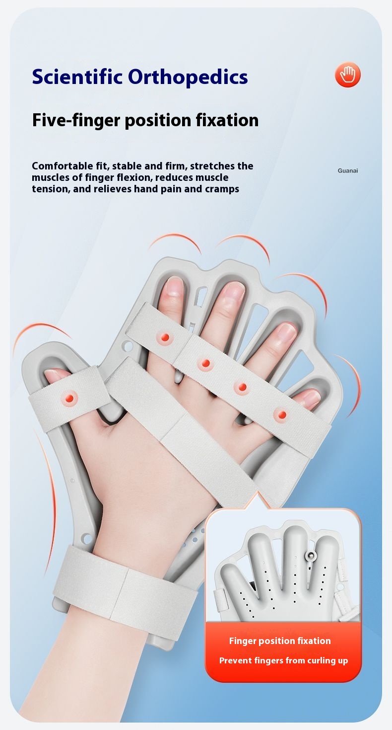 Pro Medical Finger Orthotics Fingerboard Stroke Hand Splint Training ...