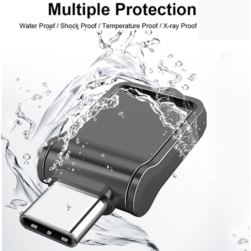 Hp TYPE-C Two-in-One Flash Driver 2TB 1TB 512GB 256GB 128GB OTG Pen ...