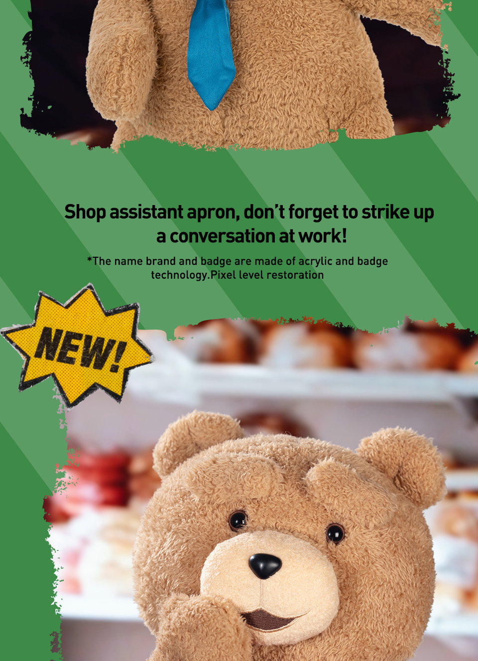 POP MART (Ted2) ted action plush doll | Shopee Malaysia