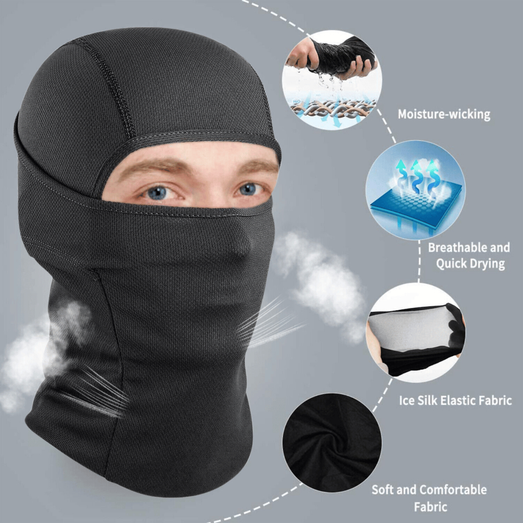 Balaclava With Dust And UV Ray Protection Face Mask Helmet Men And ...