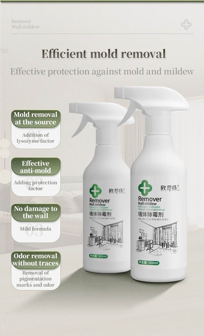 Wall Mold Remover Spray Mildew Removal anti mold spray fungus removal ...