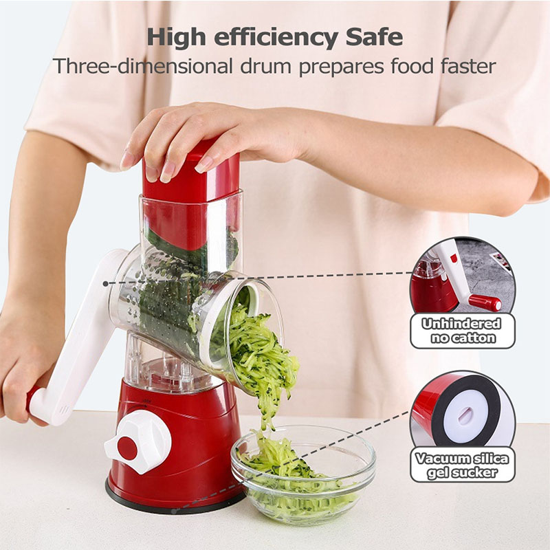 Vegetables Grater Vegetable Cutter Manual Slicer Machine Food Chopper ...