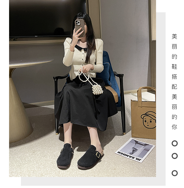 ZEA Korean Fashion Half Slippers For Men and Women Anti Slip Mueller ...